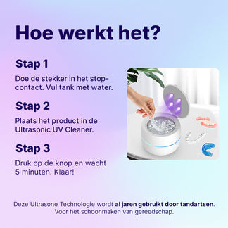 Ultrasonic UV Cleaner ™ - Dentuv